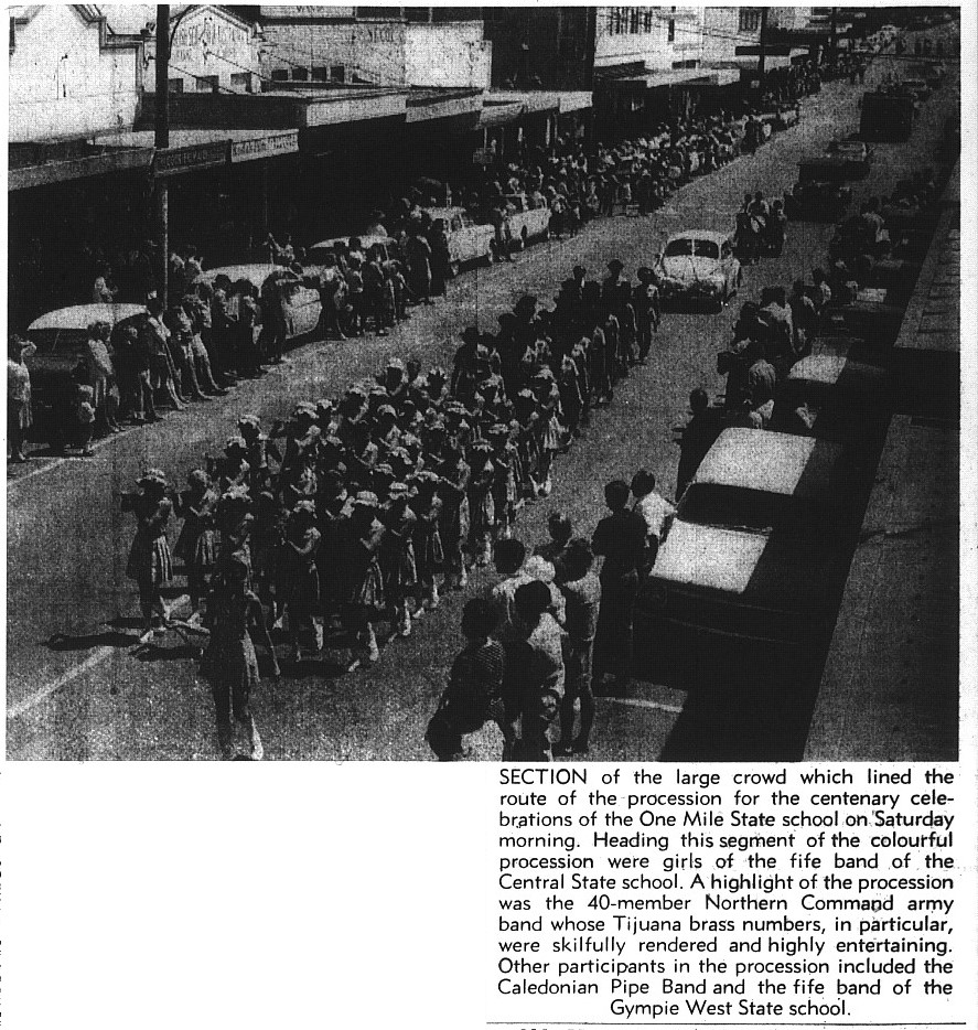 One Mile State School Centenary Celebrations – Gympie Regional Memories
